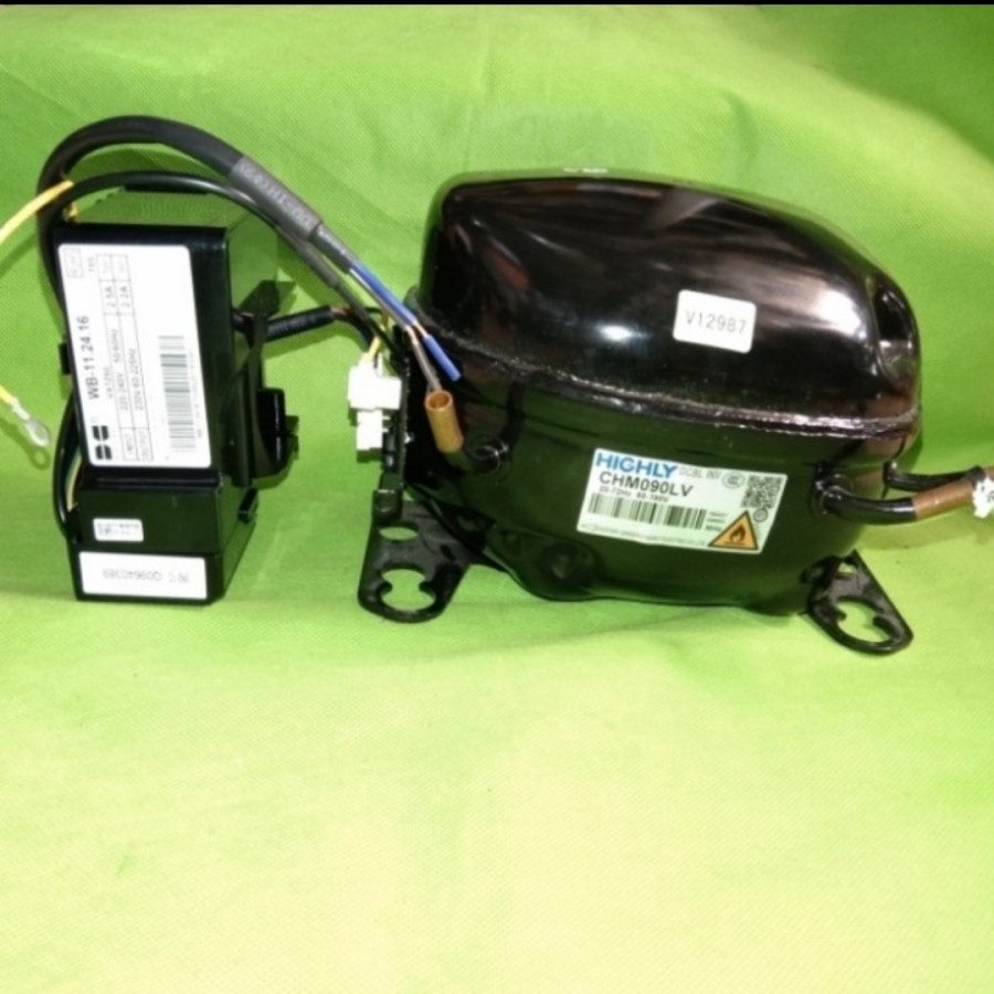 Jual Compressor Kulkas 2 Pintu Aqua Inverter CHM090LV Modul WB-11.24. 1 ...