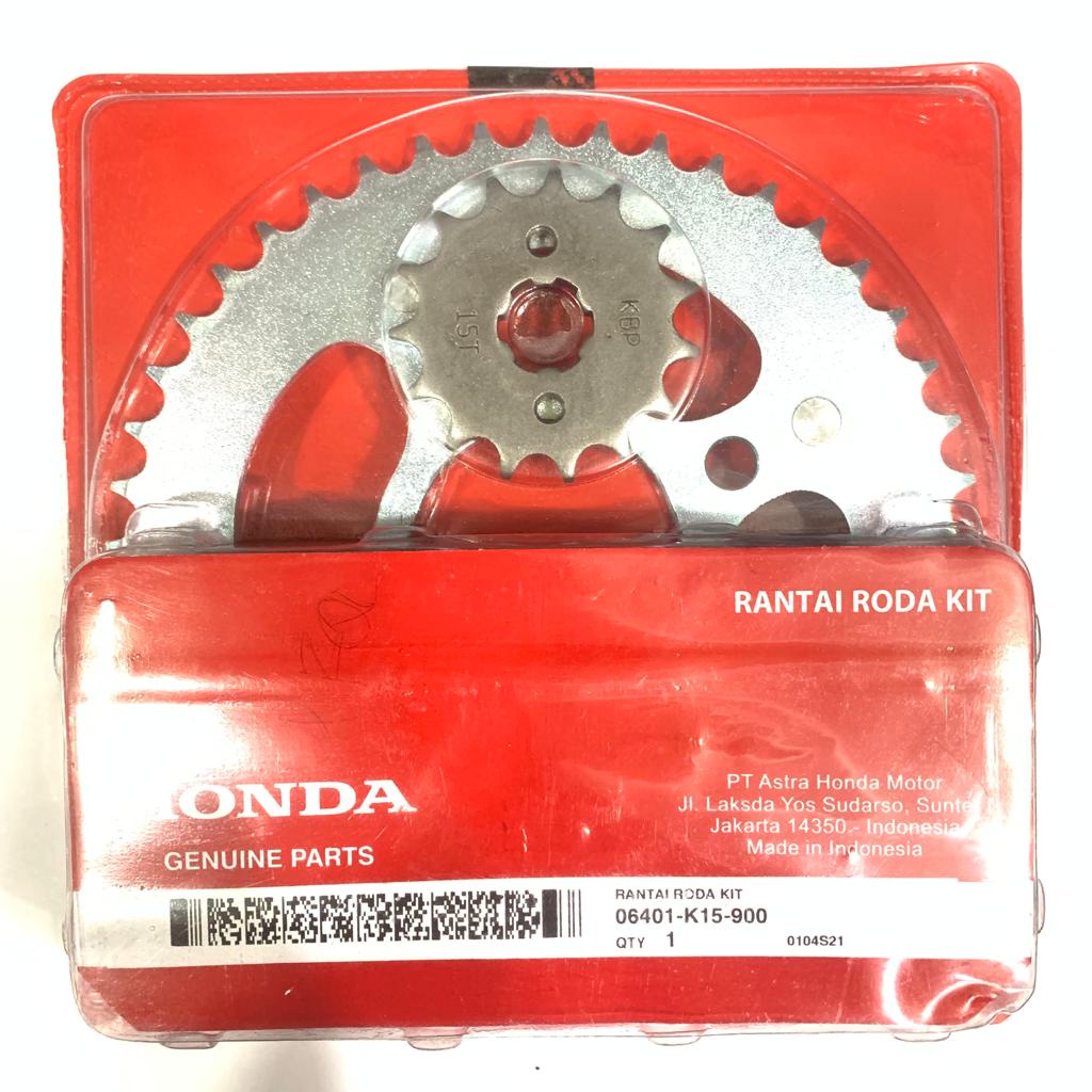 Jual GEARSET GEAR SET GIRSET OLD CB150R STREEFIRE 06401-K15-900 ASLI ...
