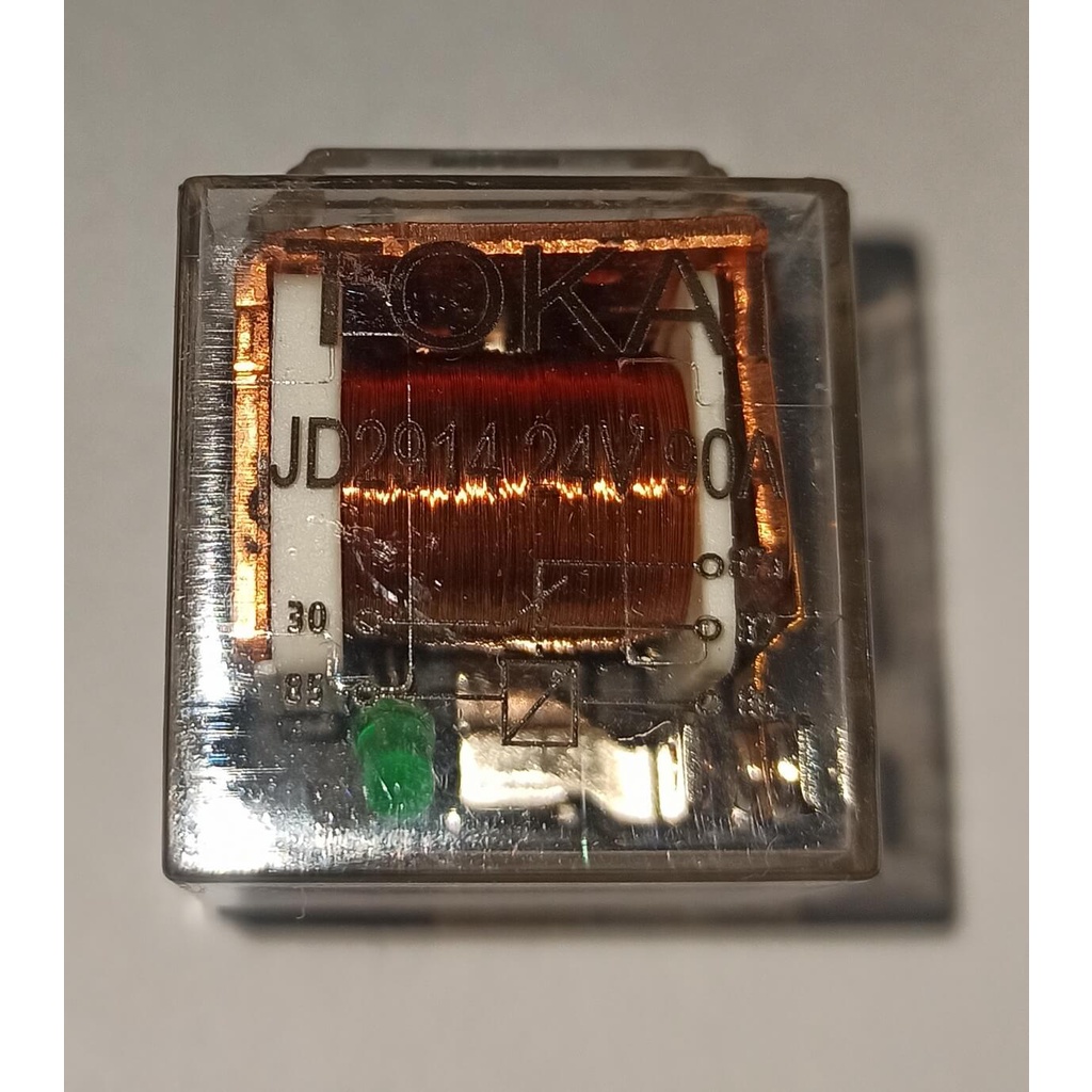 Jual relay 24v 5 kaki 87A Transparan merk TOKAI | Shopee Indonesia