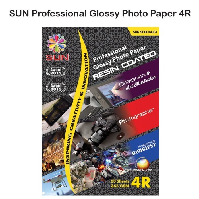 Jual Kertas Foto Doff Silky 3R A6 4R Texture Kulit Jeruk - SUN Professional Silk Photo Paper 265 ...