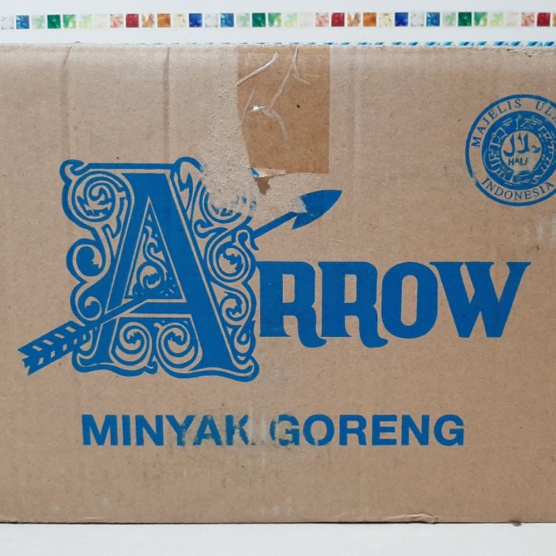Jual minyak arrow 2ltr 1box ( isi 6bh ) | Shopee Indonesia