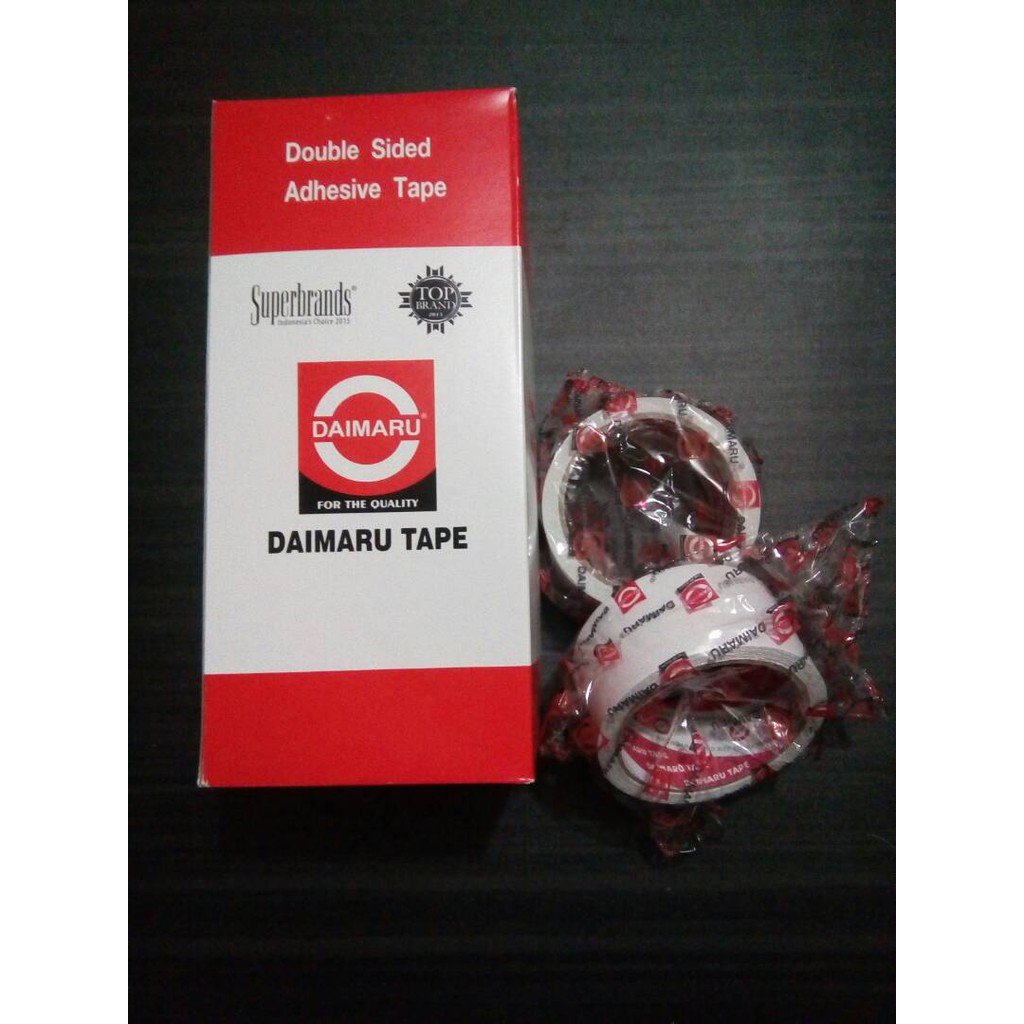 Jual DOUBLE TAPE DAIMARU 48 MM - 2 INCH 12 YARD | Shopee Indonesia
