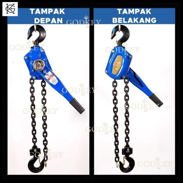 Jual Lever Block 1 Ton X 5 Meter/ Kotrek Rantai / Lever Hoist 1 T X 5 M ...