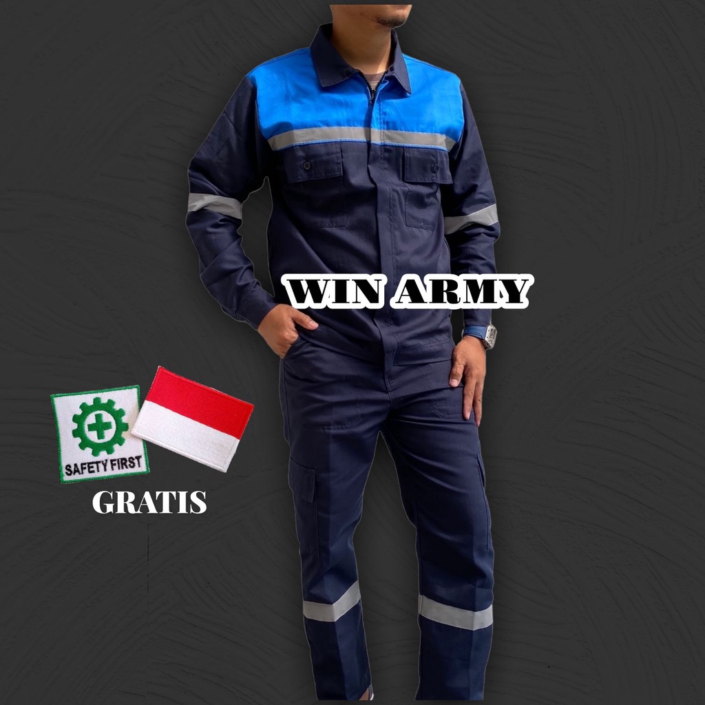 Jual Wearpack Safety Kombinasi / Atasan Safety / Kemeja Safety ...