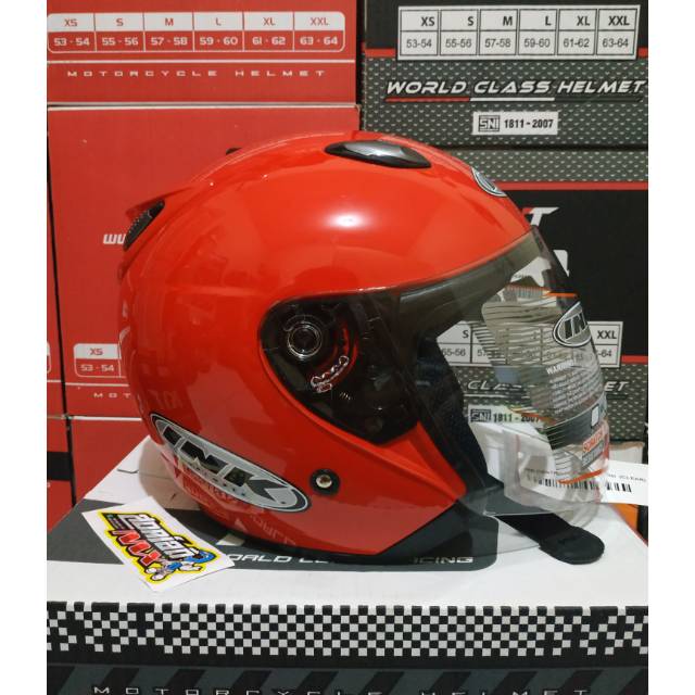 Jual HELM INK CENTRO ORIGINAL RED FIRE HELM INK CENTRO MERAH FERRARI ...