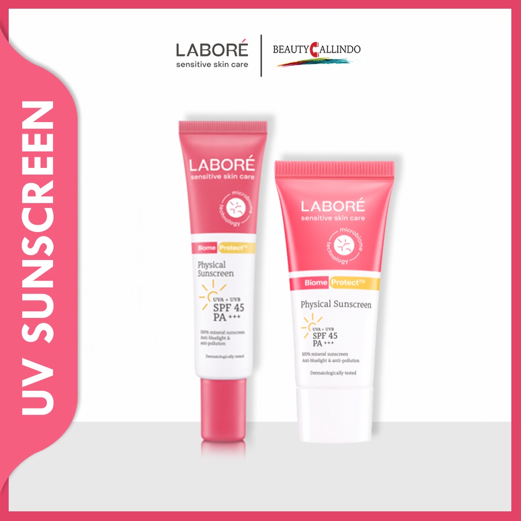 Jual LABORE BiomeProtect Physical MIneral Sunscreen Kulit Sensitif 30ml ...