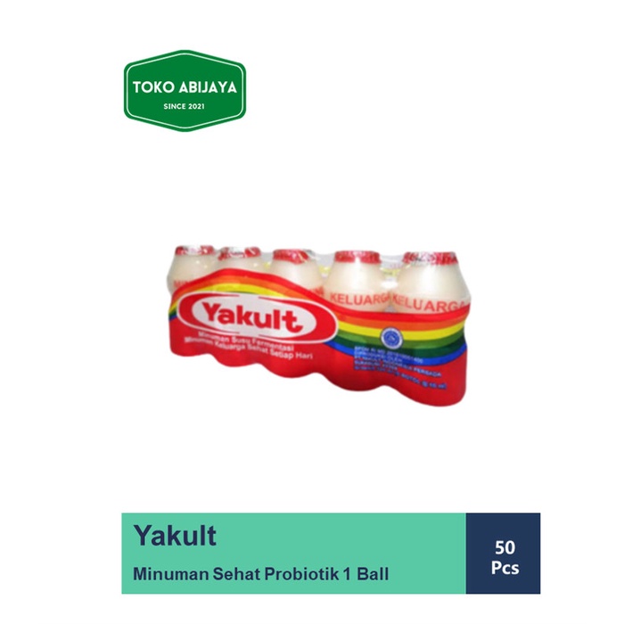 Jual YAKULT 1 bal isi 50 botol murah instan sameday minuman sehat exp ...