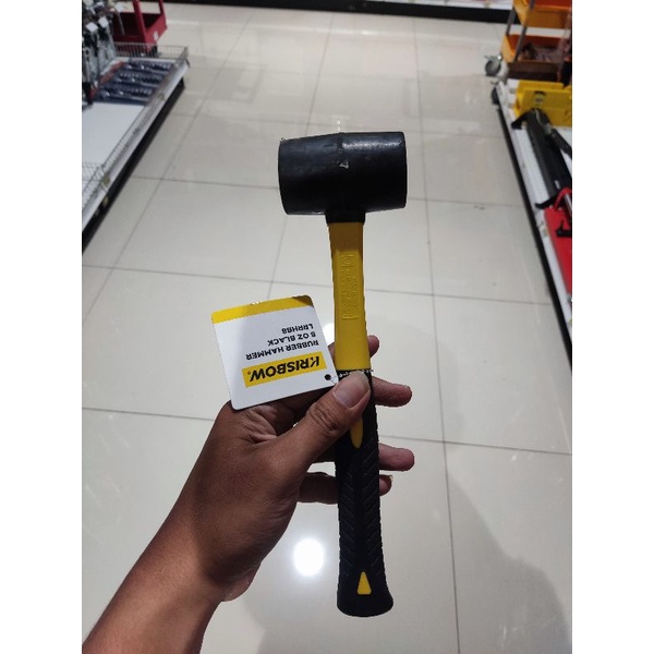Jual Krisbow palu karet 225 gr/rubber hummer 8oz | Shopee Indonesia