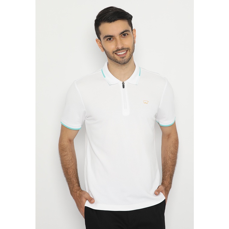 Jual JACK NICKLAUS WISNER POLO SHIRT SLIM FIT PUTIH | Shopee Indonesia