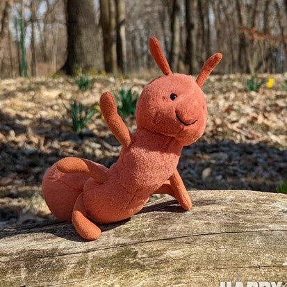 Jual pabrik branded J3llycat Wriggidig Ant semut laba- laba serangga ...