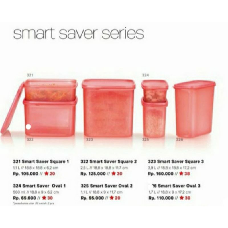 Jual Smart Saver Tupperware | Shopee Indonesia