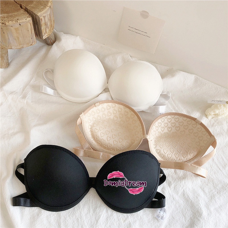 Jual Bra Wanita Push Up Bra Kawat Busa Tebal Lembut Bra Korea Free ...