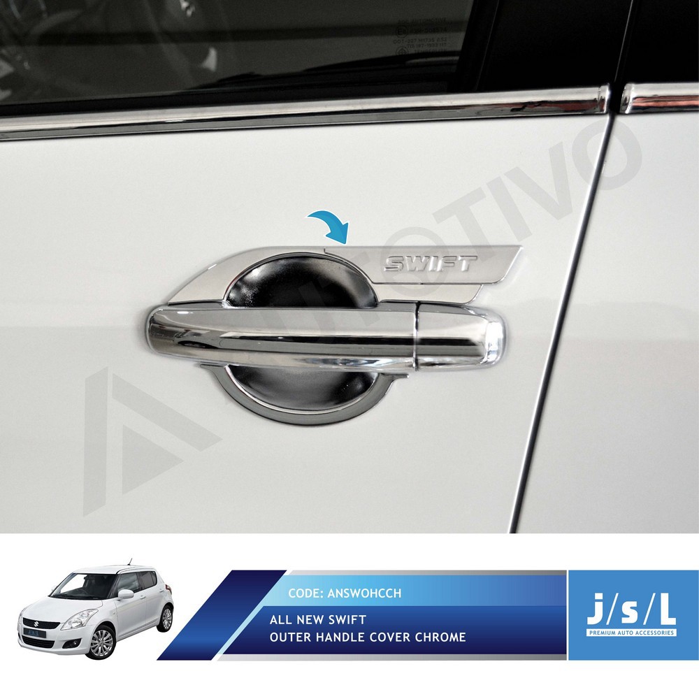 Jual All New Swift Outer Handle Cover Chrome/Aksesoris Suzuki Swift ...
