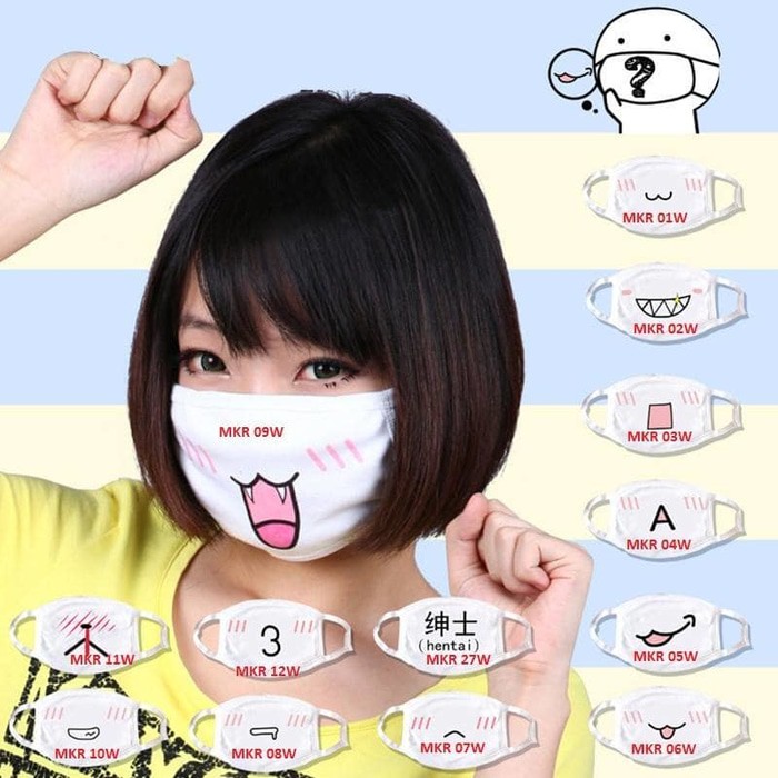 Jual Masker Venom K-Pop Emoticon Anime Kartun Imut Lucu Keren | Shopee ...