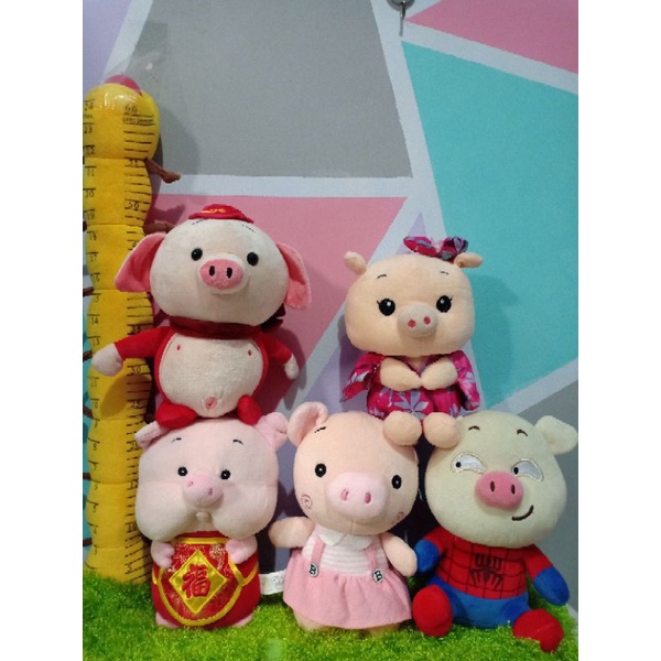 Jual Koleksi Boneka B2 / Pig / Babi Patkai Spiderman Kimono | Shopee ...
