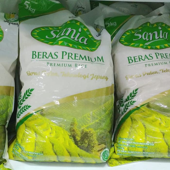 Jual SANIA Beras Lokal Premium 5kg Punel Kemasan Ekonomis | Shopee ...