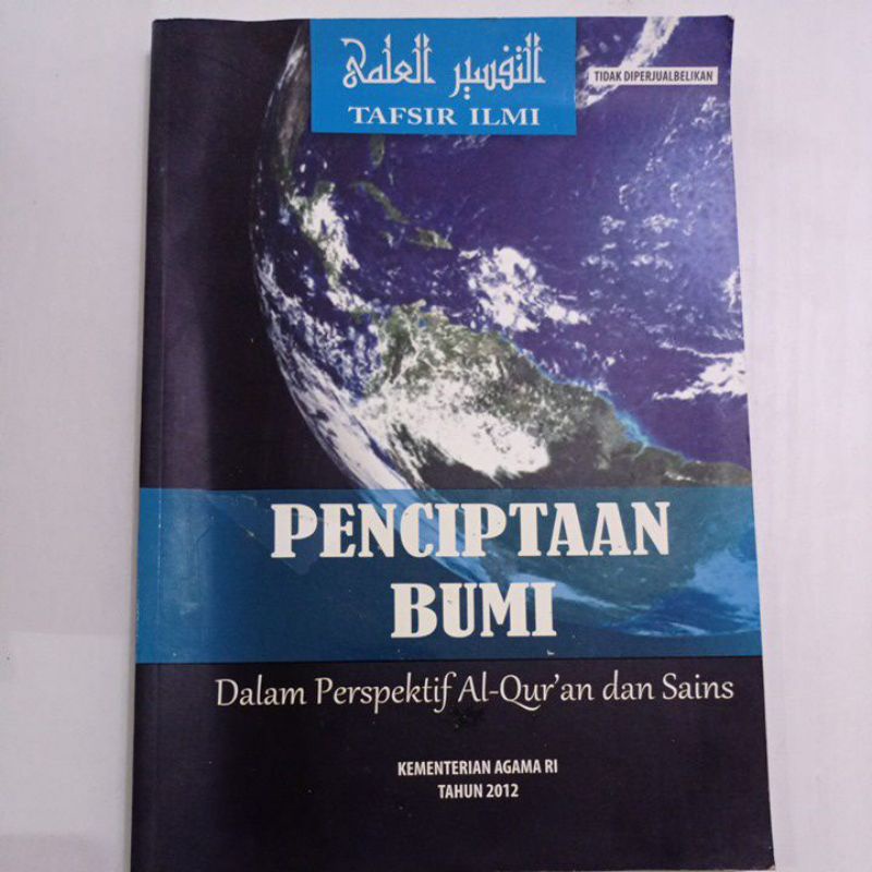 Jual TAFSIR ILMI PENCIPTAAN BUMI DALAM PERSPEKTIF AL. QURAN DAN SAINS | Shopee Indonesia