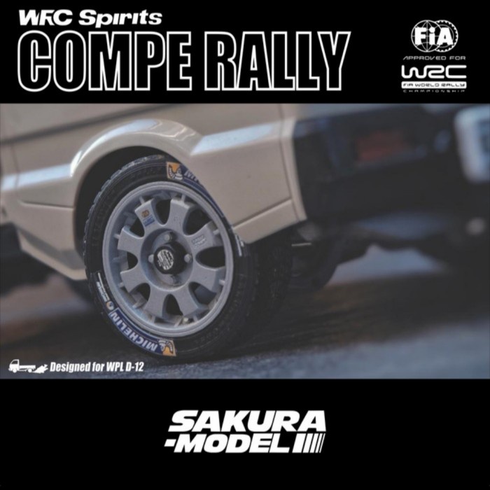 Jual Ban RC Model Compe Rally WPL D12 - Silver, Michelin | Shopee Indonesia