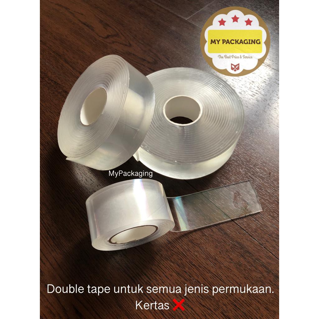 Jual Grip Tape / Magic Nano Double Tape Bening Clear | Shopee Indonesia