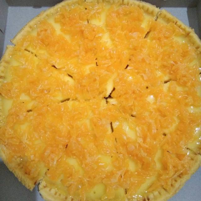 Jual Pie Susu topping bulir jeruk | Shopee Indonesia