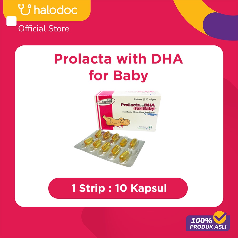 Jual Prolacta with DHA for Baby 10 Kapsul | Shopee Indonesia