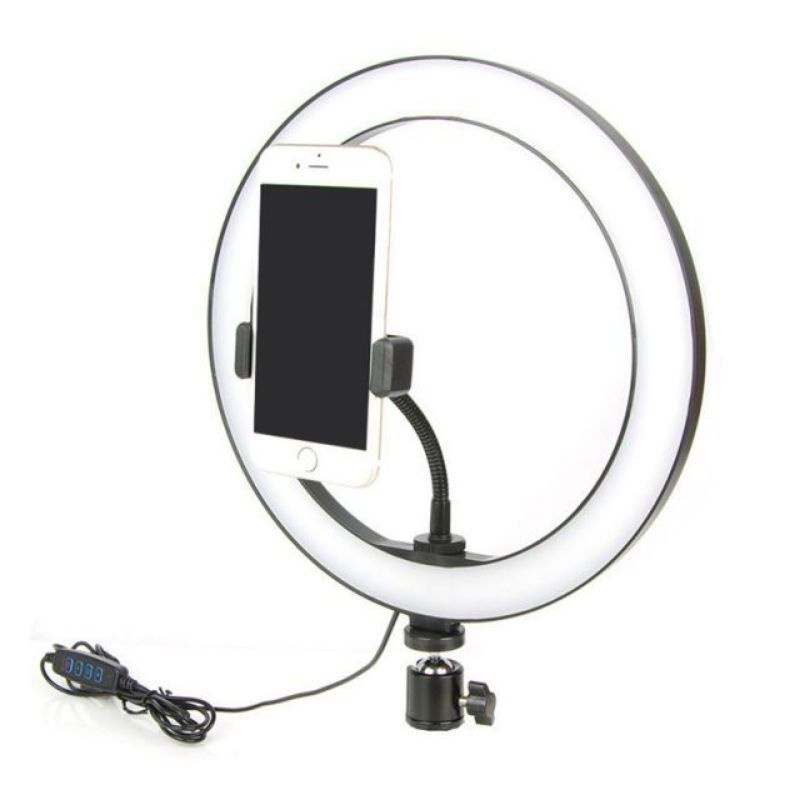 Jual RING LIGHT 10 CM MIDEA STREAMING VLOGGING YOUTUBER | Shopee Indonesia