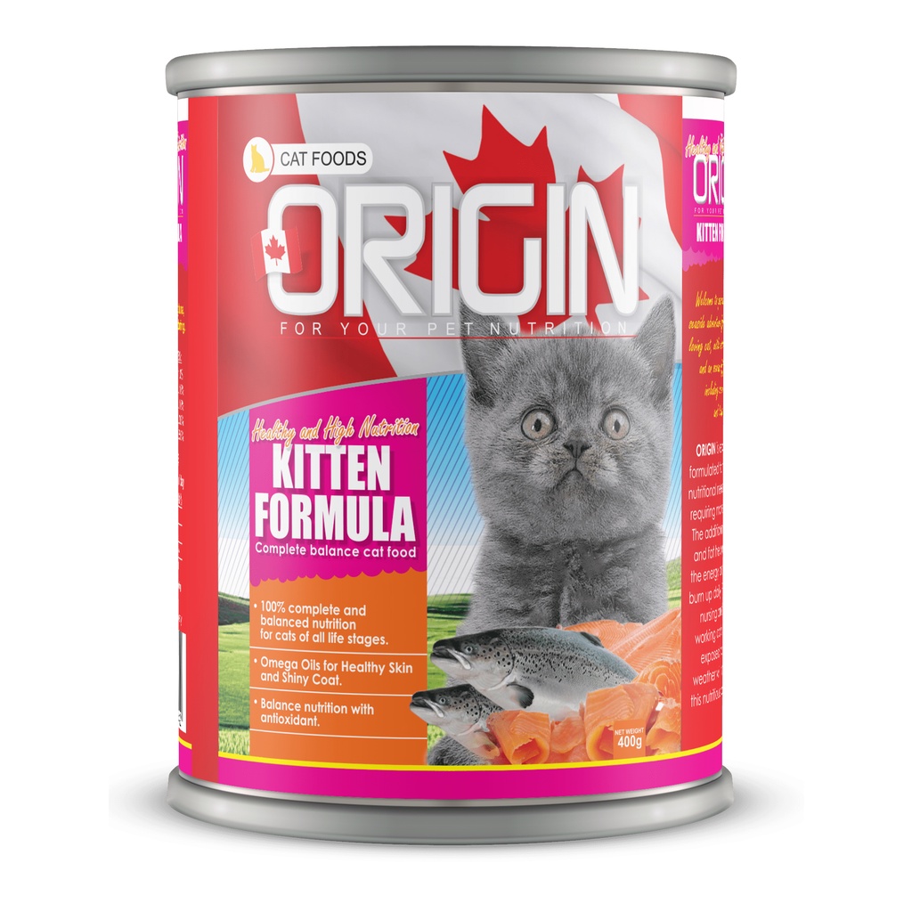Jual Origin Cat Food 400gr/Makanan Basah Kaleng | Shopee Indonesia
