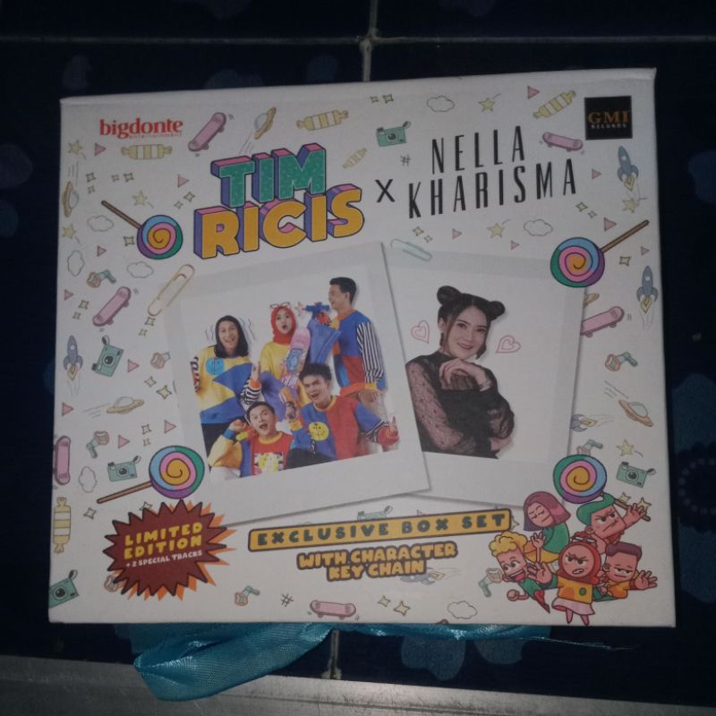 Jual PRELOVED BOX SET EXCLUSIVE TIM RICIS X NELLA KHARISMA (cd only ...