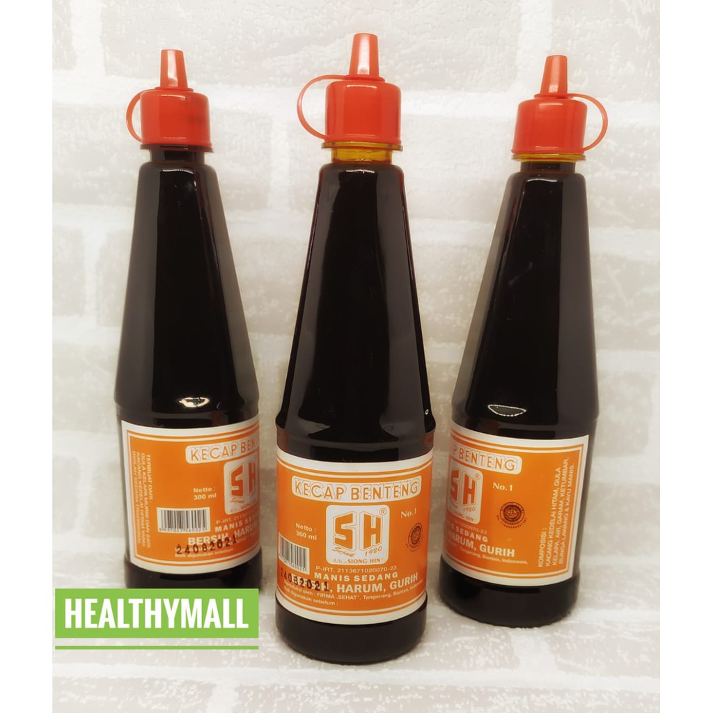 Jual Kecap Benteng Manis SH 300ml Halal MUI | Shopee Indonesia