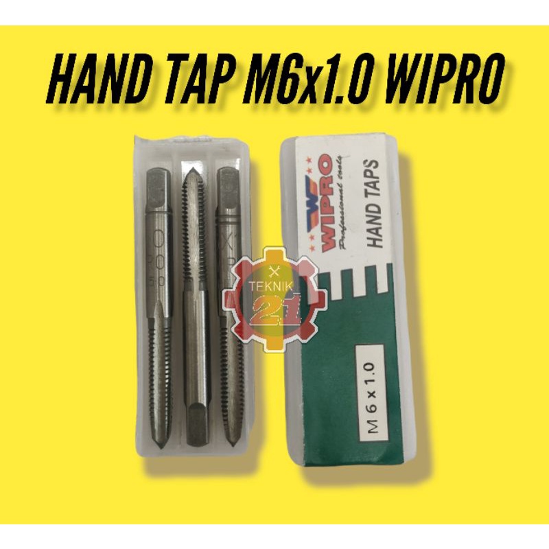 Jual HAND TAP M6x1 WIPRO HAND TAP M7 HANDTAP M8 HANDTAP M10 WIPRO | Shopee Indonesia