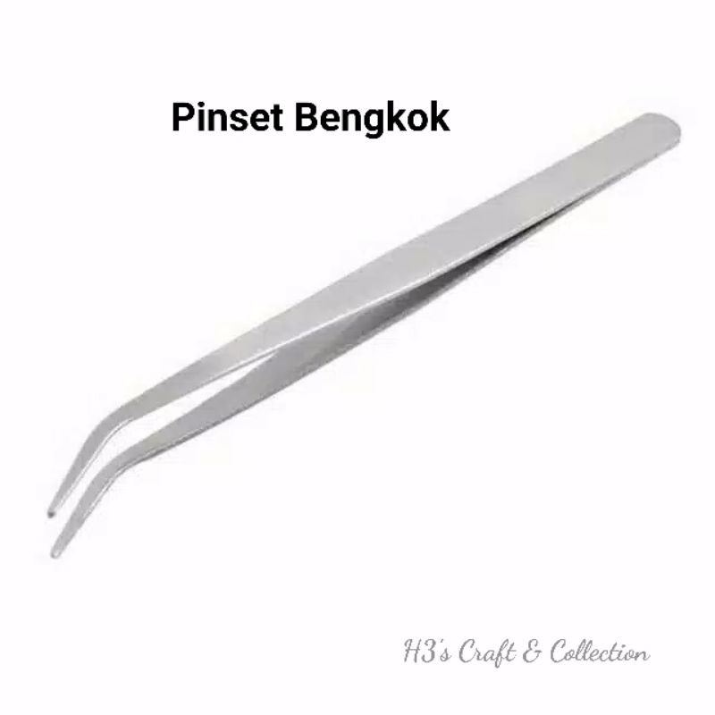 Jual Pinset Bengkok / Pinset Bordir / Pinset Jahit | Shopee Indonesia