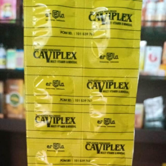 Jual Caviplex Strip (isi 10 tablet) | Shopee Indonesia