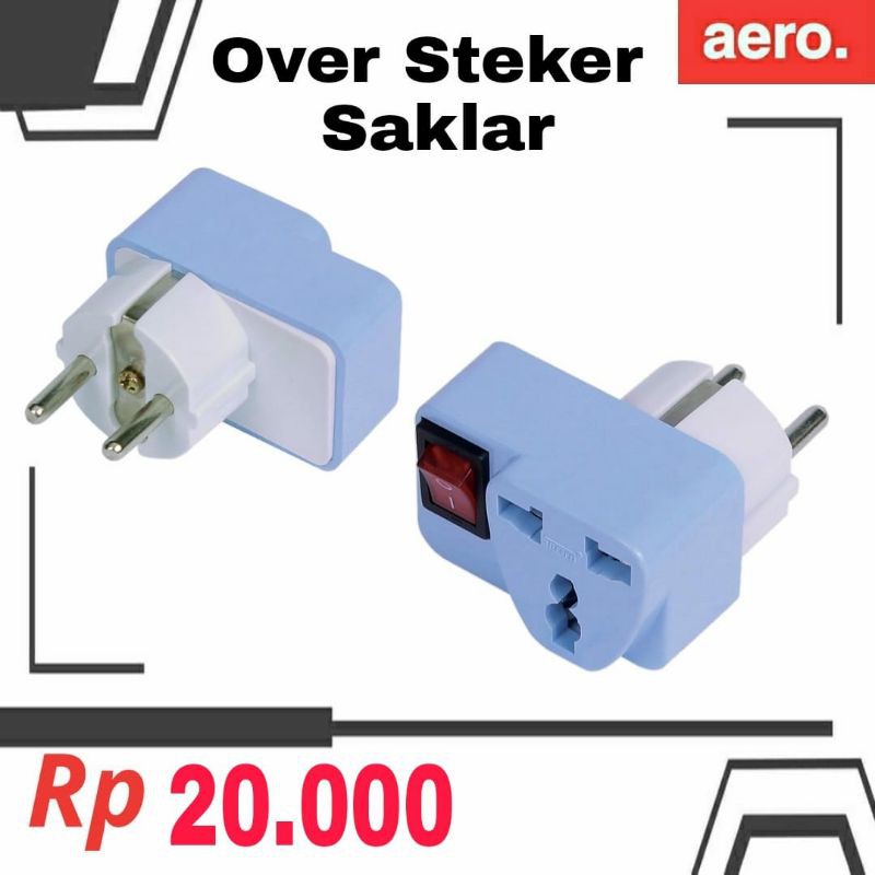 Jual over steker saklar kaki 2 universal | Shopee Indonesia