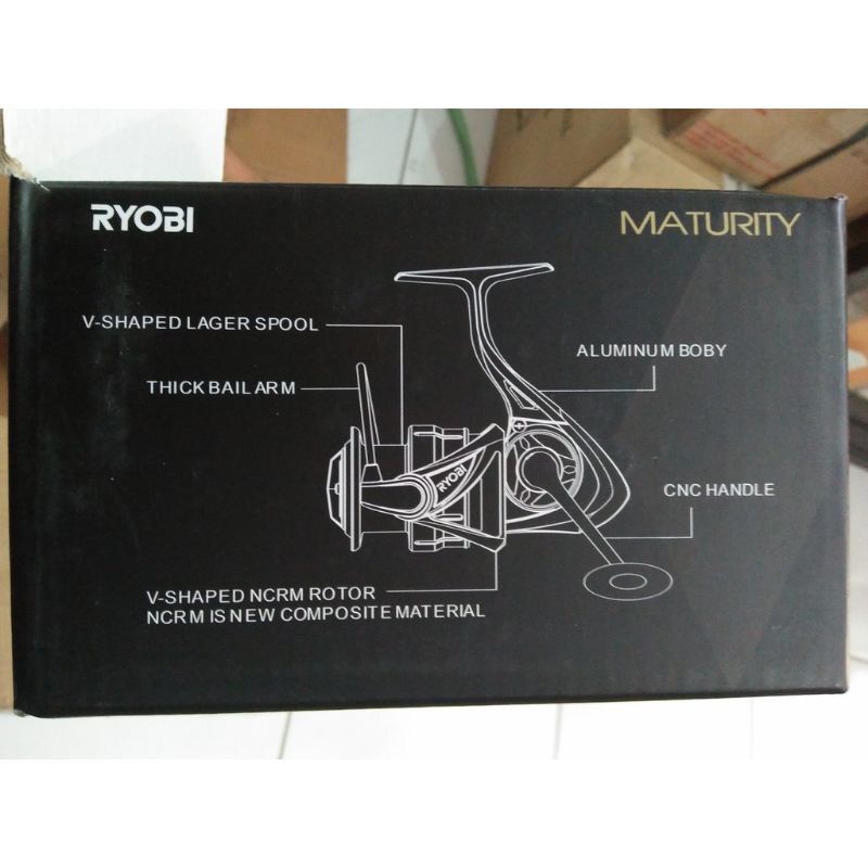 Jual Reel Ryobi Maturity 1000 2000 3000 4000 5000 6000 8000 Power ...