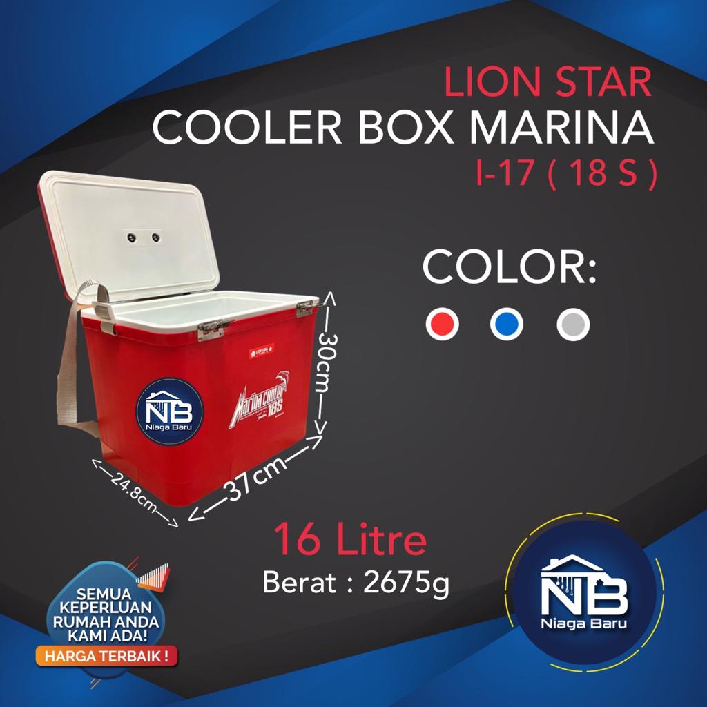 Jual Lion Star Marina Cooler Box 18s 16Liter LIonstar | Shopee Indonesia