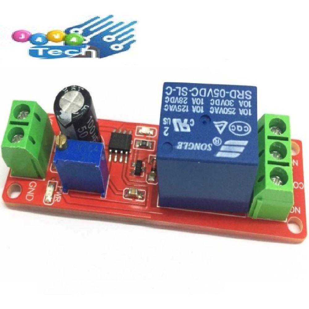 Jual Modul DC 5V Pull Delay Timer NE555 Switch Relay Adjustable Module ...