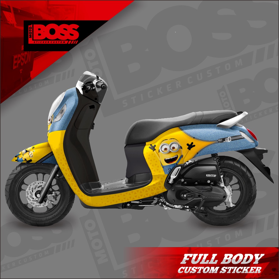 Jual Decal Stiker Sticker Honda Scoopy 2021 2022 Full Body Dekal Stiker ...