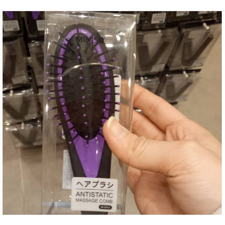 Jual Miniso Japan | Miniso Antistatic Massage Comb | Shopee Indonesia