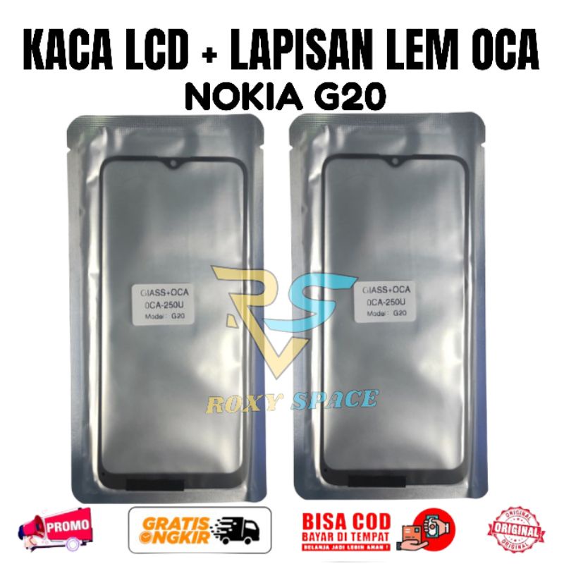 Jual Kaca Lcd + Lem Oca Kering Nokia G20 Kaca Depan Kaca Touchscreen ...