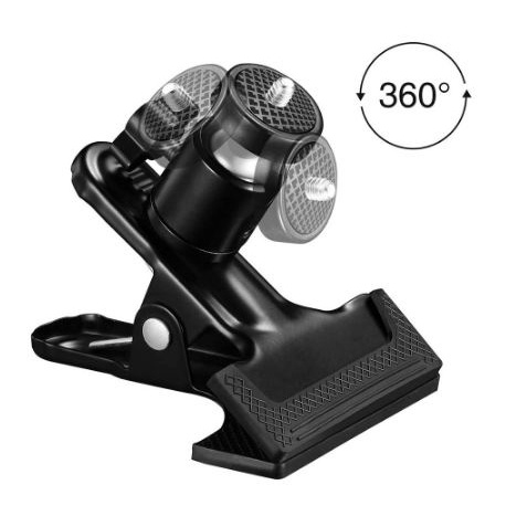 Jual CLAMP JEPIT UNIVERSAL PENJEPIT WITH BALL HEAD HOLDER MOUNT CLIP ...