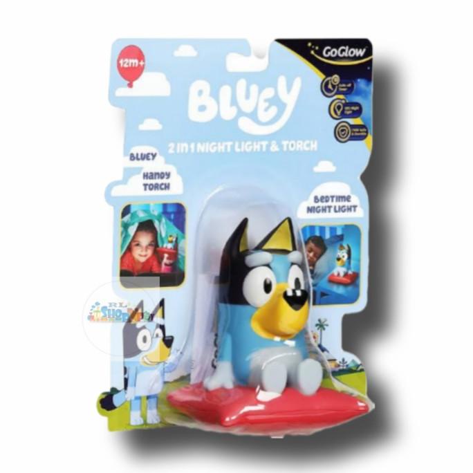 Jual Lampu Tidur Figure Bluey 2 in 1 Night Torch and Flashlight ready ...
