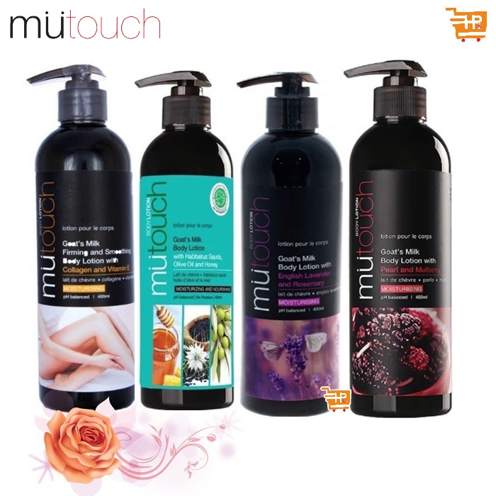Jual MuTouch Goat's Milk Body Lotion & Shower Cream | Sabun Mandi ...