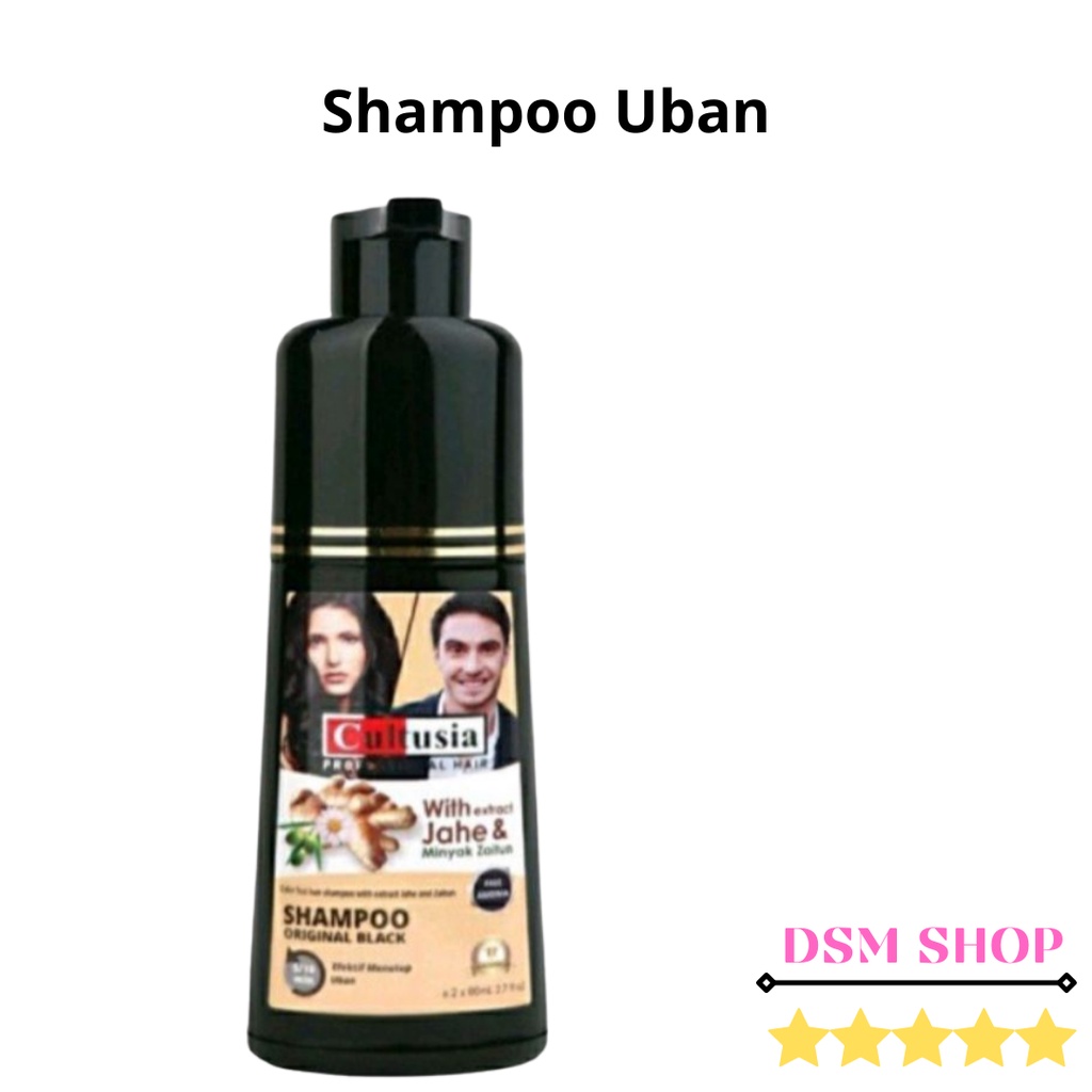 Jual Shampoo Uban Praktis Original Black | Shopee Indonesia