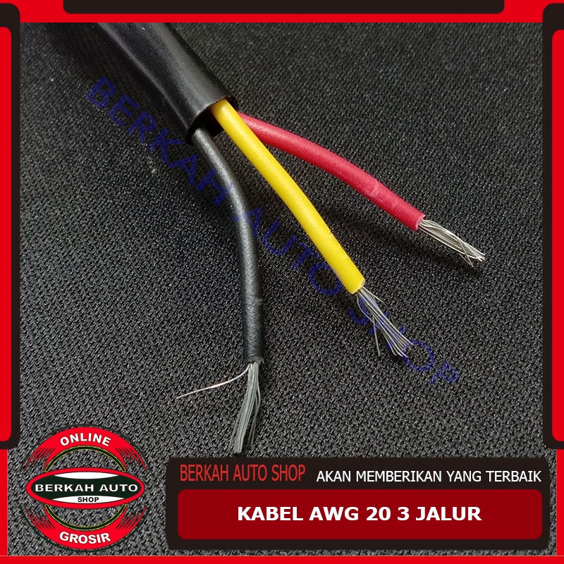 Jual Kabel AWG 20 3 Jalur Original | Shopee Indonesia