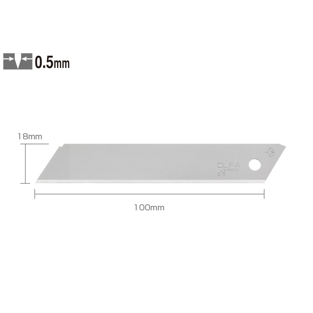 Jual OLFA LB-SOL-10 Refill isi Pisau Cutter Polos Tanpa Patahan / Ruas ...