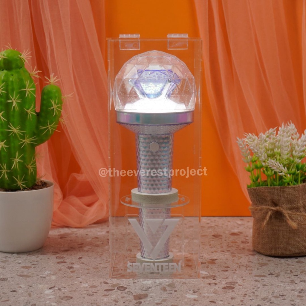Jual Rak Ligtstick SEVENTEEN VERSI 2 x Logo Timbul / Box Lightstick ...