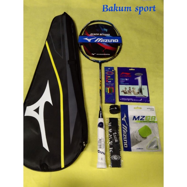 Jual Raket mizuno carbosonic ace Biru kualitas Original 100% free bonus ...