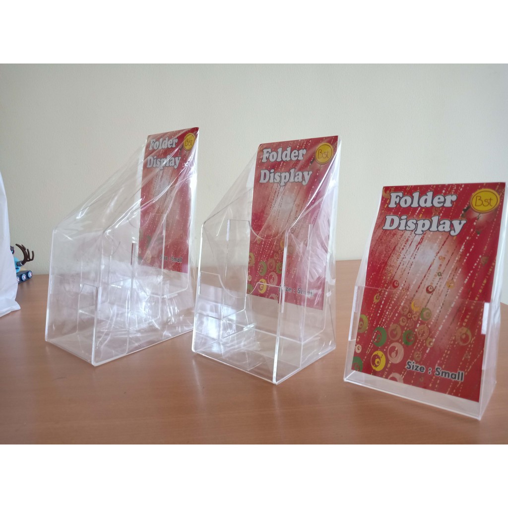 Jual Papan Akrilik Folder Display Akrilik | Shopee Indonesia