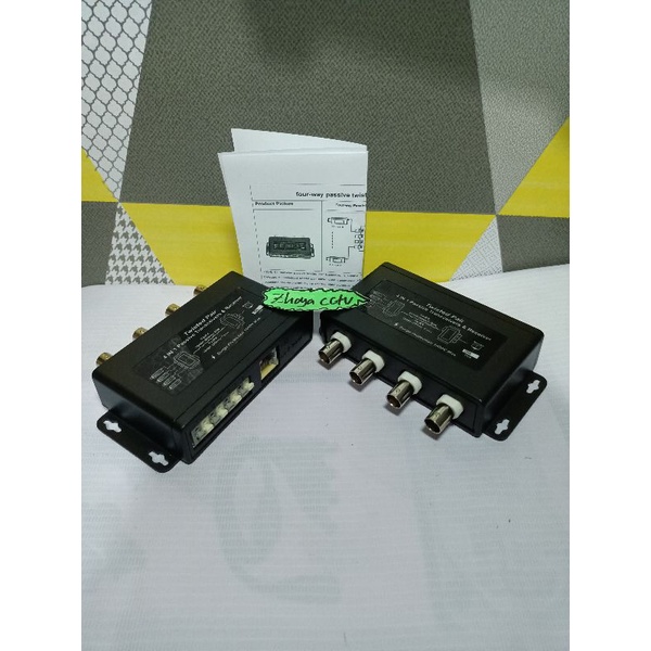Jual video balun 4ch passive cctv | Shopee Indonesia