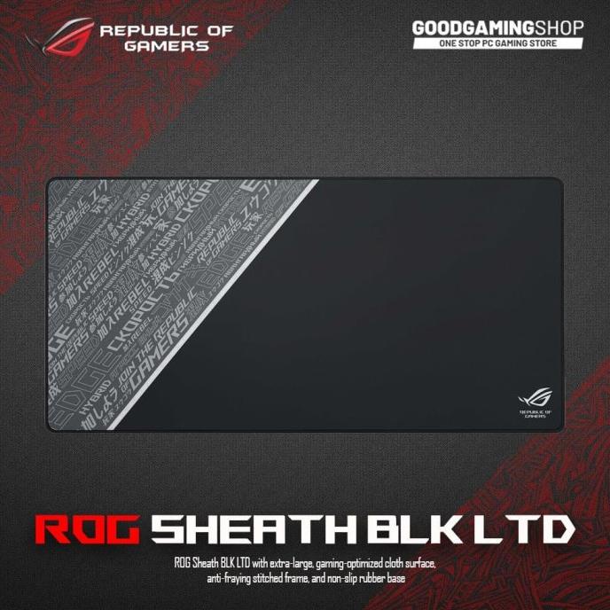Jual Asus Rog Sheath Blk Ltd - Gaming Mousepad | Shopee Indonesia
